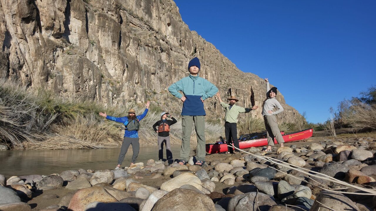 Paddling the Rio Grande in Big Bend National Park by Chris Landis, Amy, Brent, Oakley & Austen ...